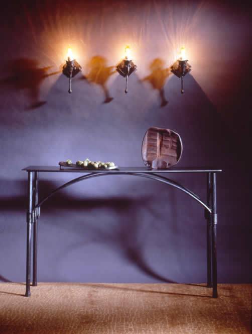 Wrought Iron Tables & Benches – Christopher Thomson Ironworks