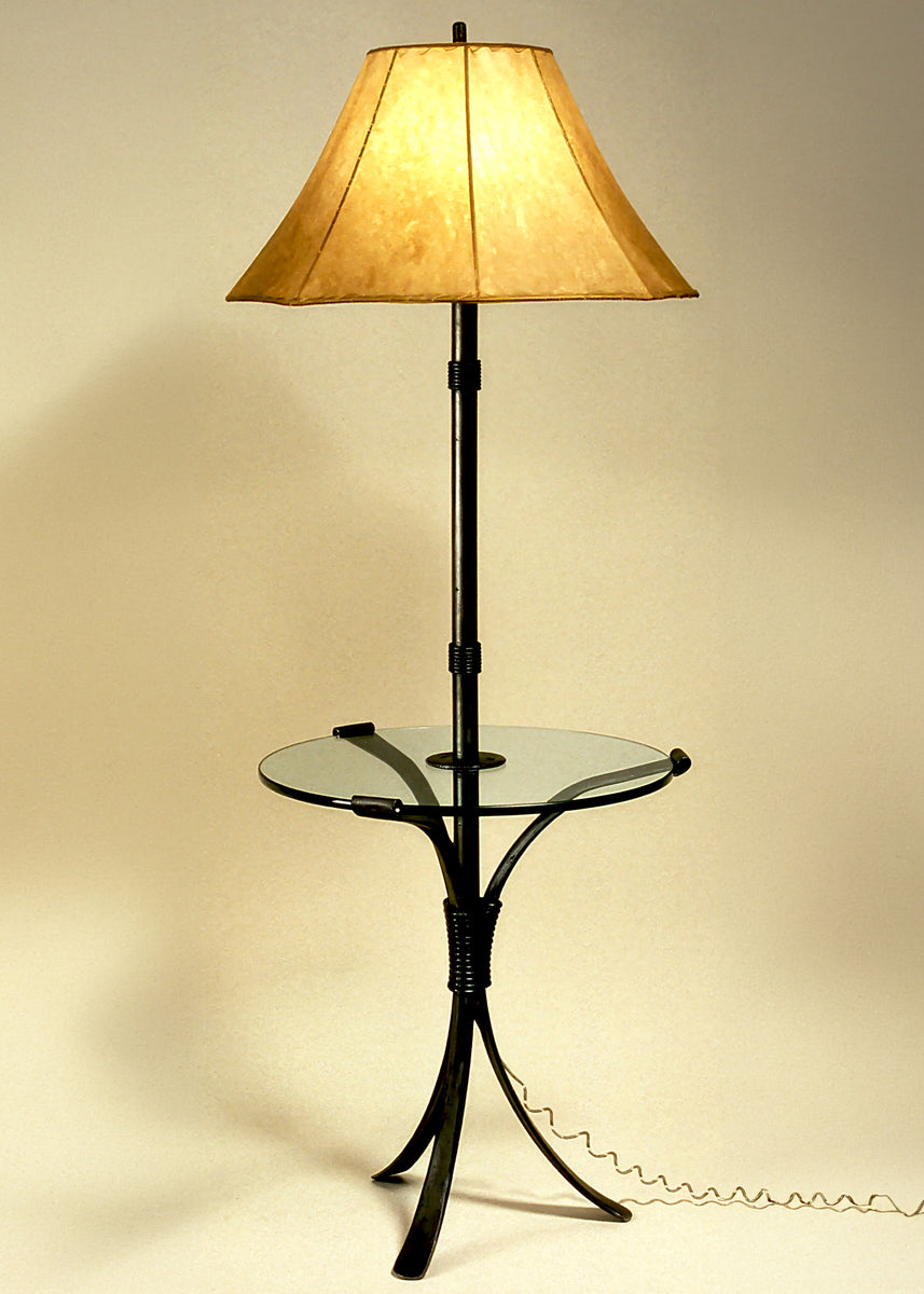 Valley Iron Lamp Table | Wrought Iron Lighting – Christopher Thomson ...